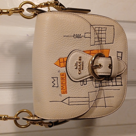 Coach | Bags | Coach X Jean Michel Basquiat New York Leather Small ...